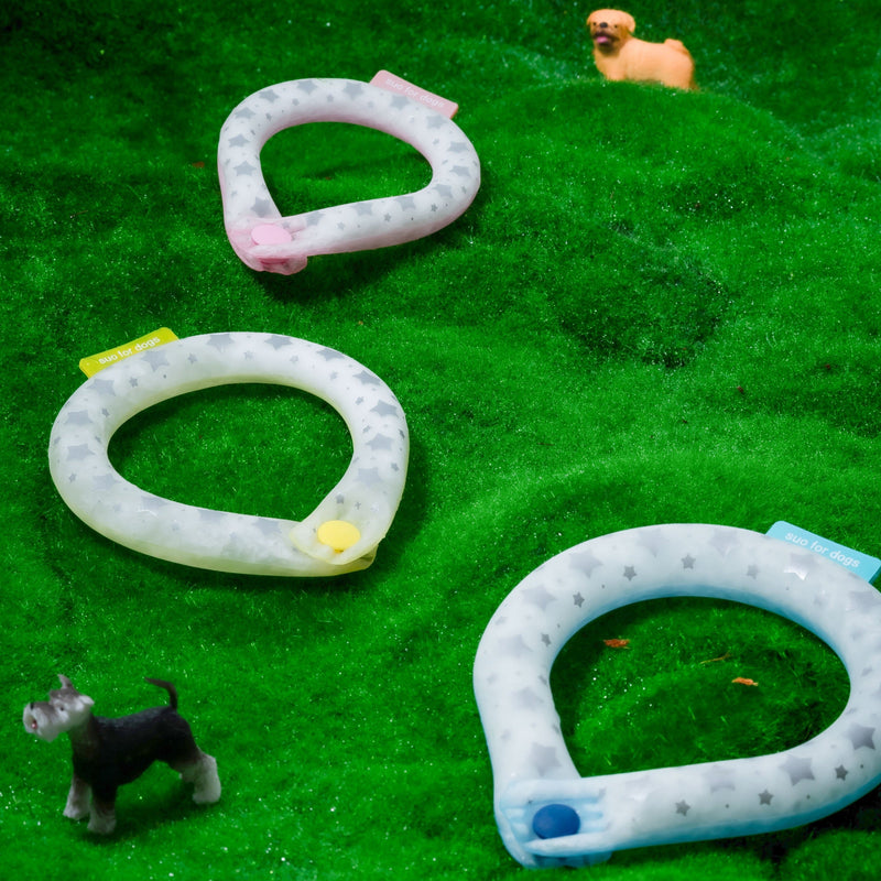 SUO RING for dogs 28°ICE star ボタン付 | SUO